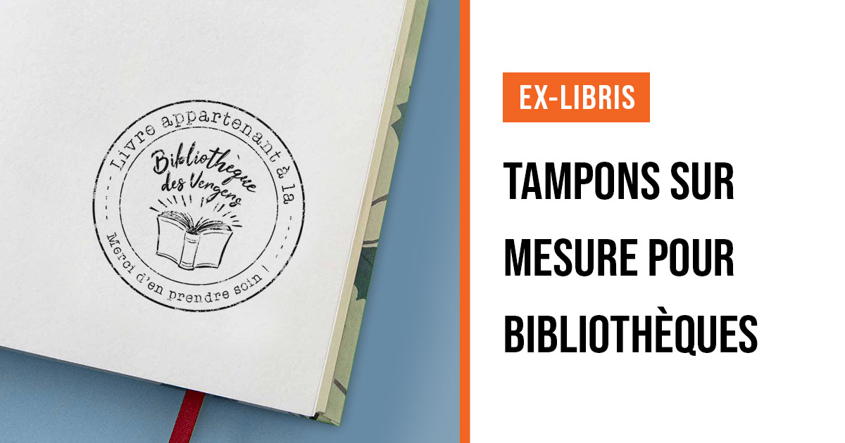 Ex-Libris & Tampons pour Bibliothèques - Blog de Chanzy Tampons